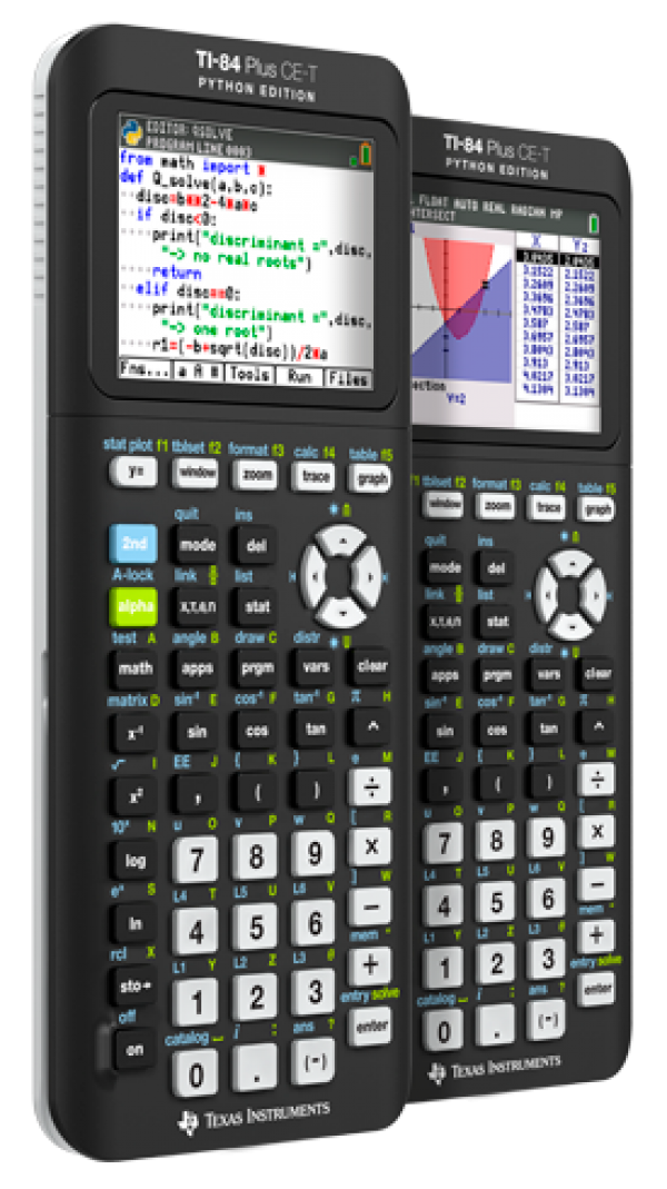 Texas Instruments TI 84 Plus CE T Python Edition Grafische